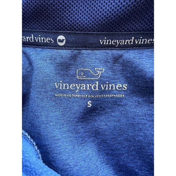 Vineyard Vines | Shirts | Vineyard Vines 4 Zip Pullover Sweatshirt Men Blue Quick Dry S Euc ...